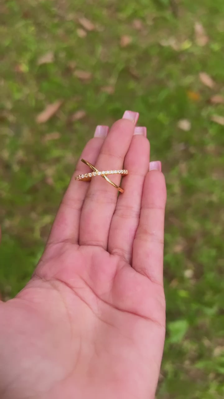 American Diamonds Elya Ring - CLJ341 – Cherie Lueur